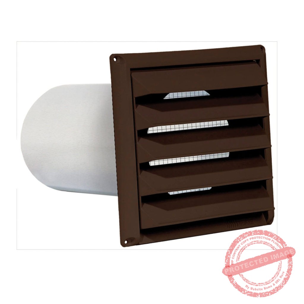 Premium Intake Hood 6" Brown - Yorktech Supply