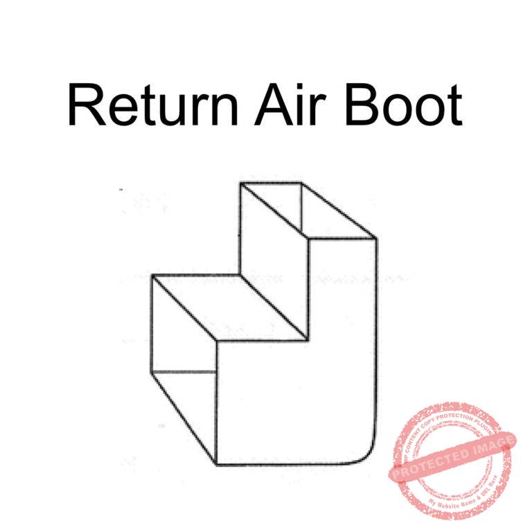 Custom Return Air Boot - Yorktech Supply